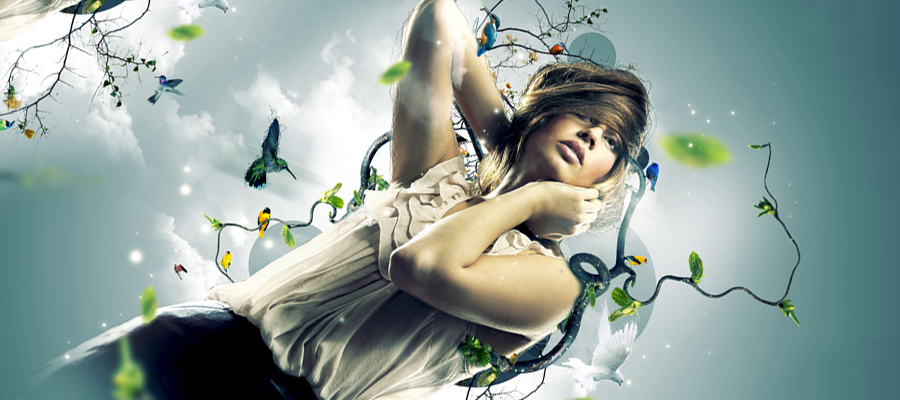 80 Creative Women Photo Manipulations - icanbecreative