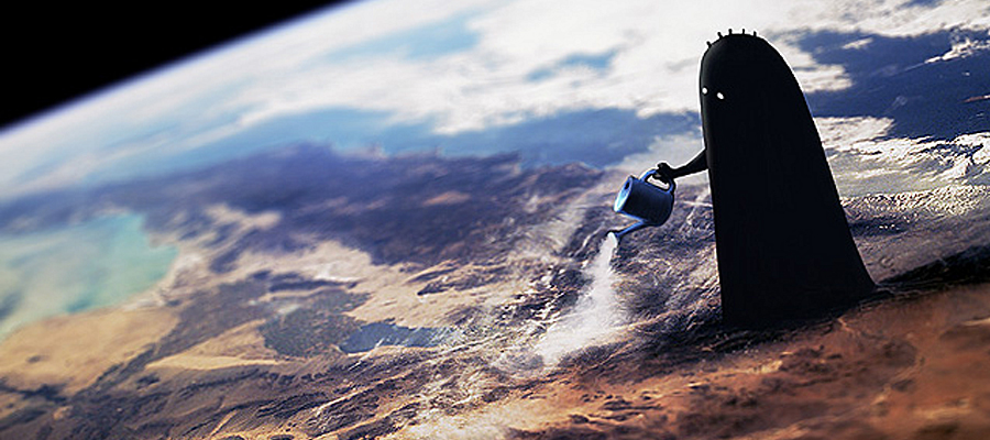 90 Seriously Disturbing Photographs Mixed With Illustration ...