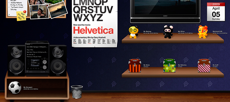 Collection Of Uncommon Yet Creatively Mac OS Customization Ideas ...