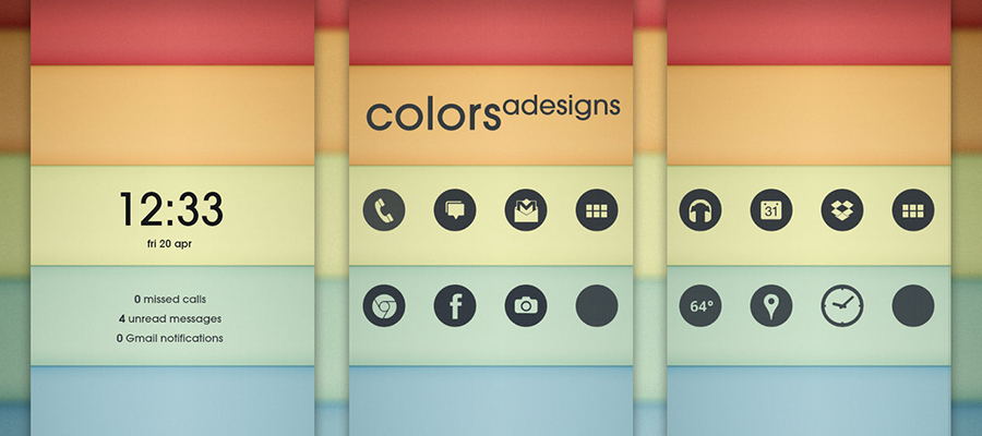 35 Creative Android UI Home Screens For Your Inspiration - icanbecreative